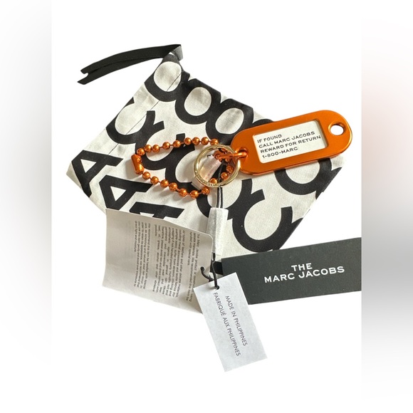Marc Jacobs | Accessories | Marc Jacobs Nwt Vibrant Orange Keychain And ...